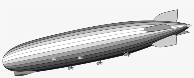 Transport - Blimp Transparent Background Transparent PNG - 2000x710 ...