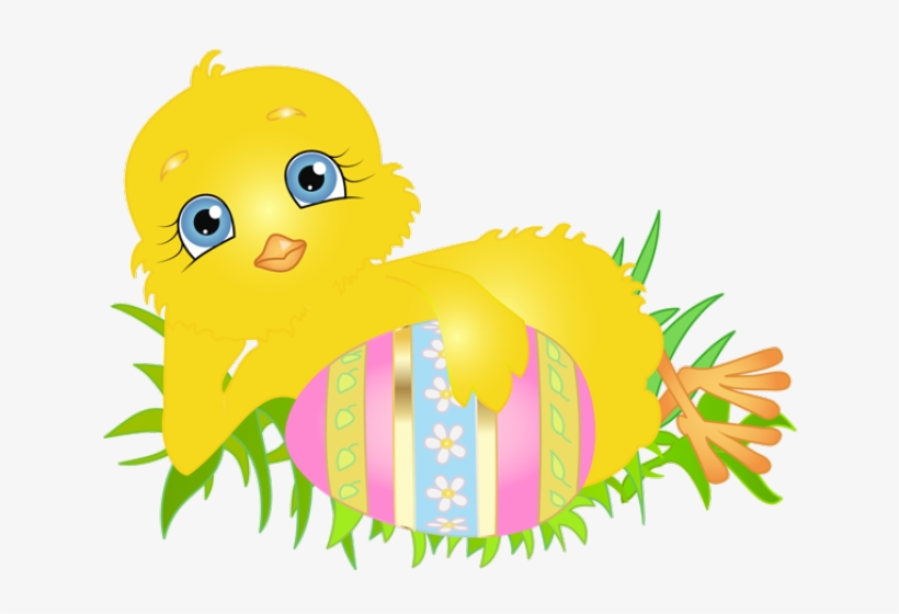Easter Chick With Egg Png Clip Art Image - Easter Chick Clip Art ...