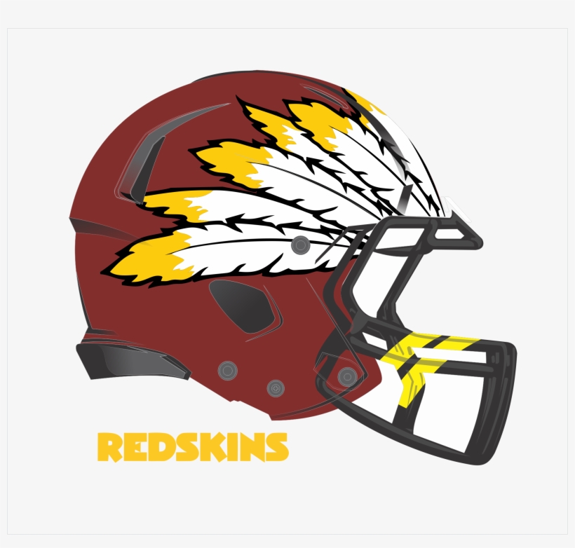 Washington Redskins Helmet Design - Washington Redskins Transparent PNG ...