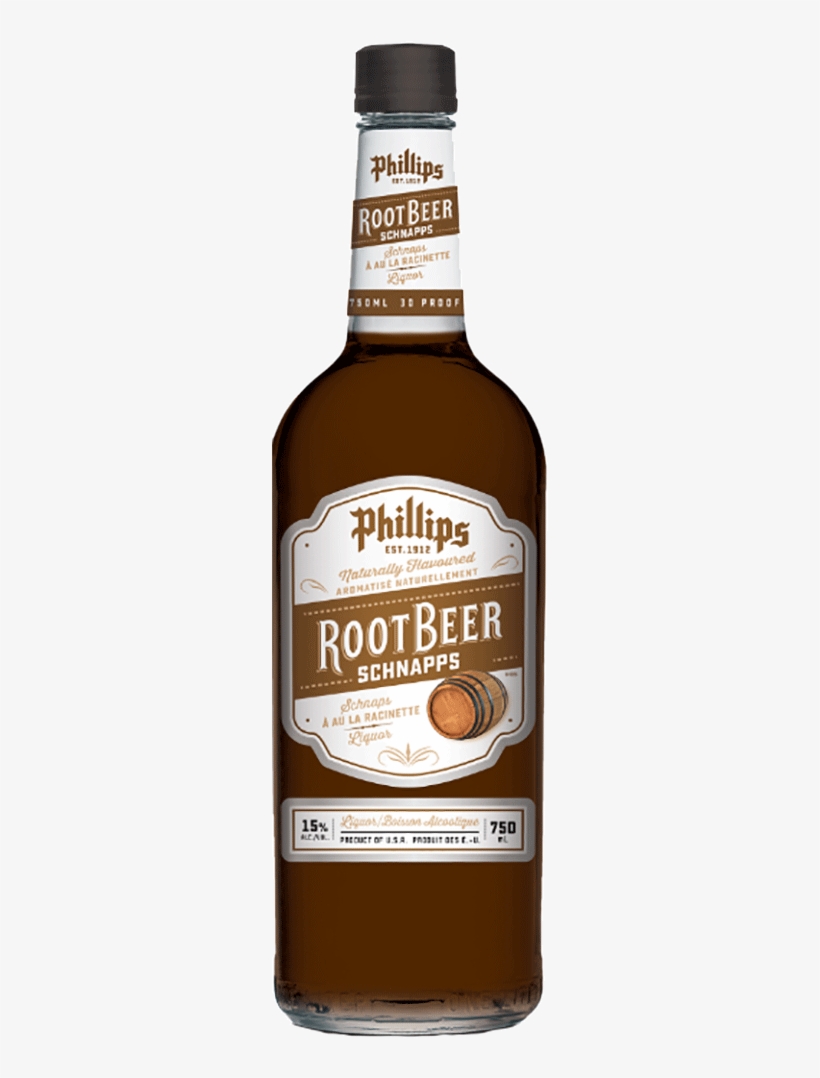 Phillips Root Beer Schnapps - Beer Transparent PNG - 278x1024 - Free ...