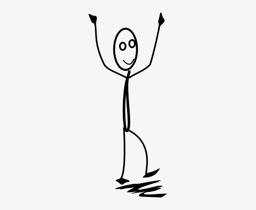 Happy Stickman Transparent PNG - 252x594 - Free Download on NicePNG
