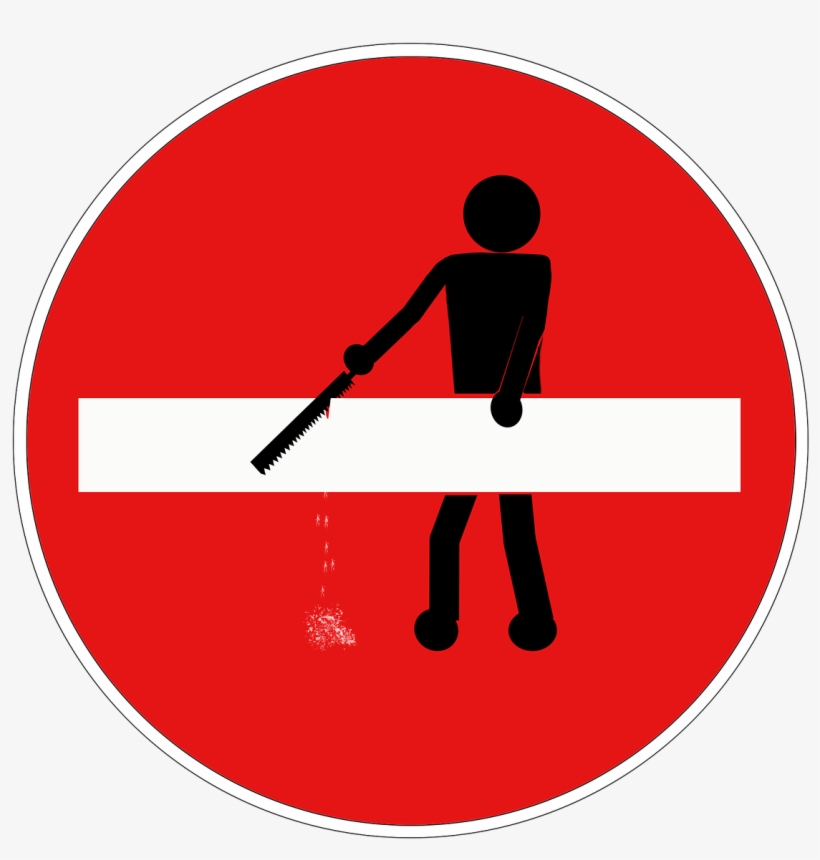 Stick Figure,road Sign,traffic Sign,one Way Street,ban,street - Links ...