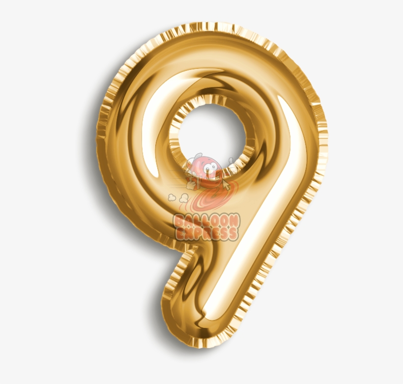 Number 9 Foil - Balloon Transparent PNG - 891x861 - Free Download on ...