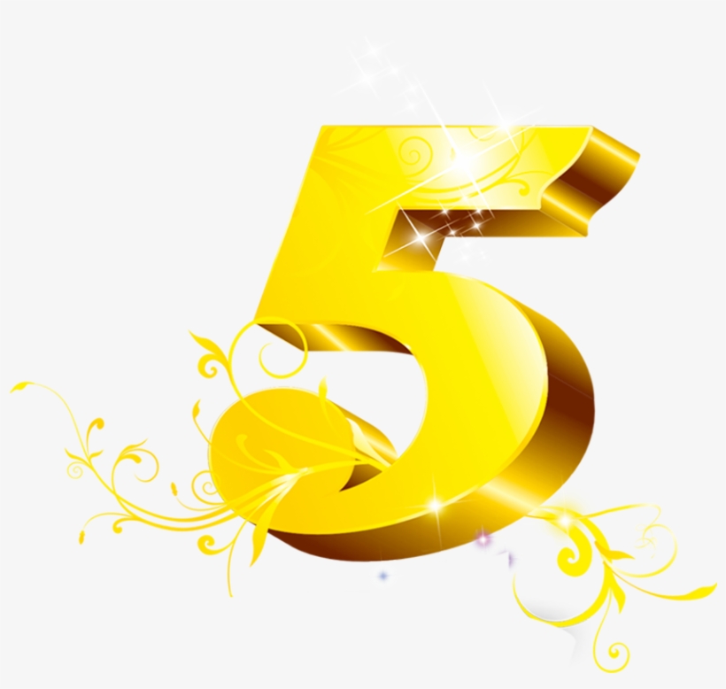 Download 5 Number Png Picture - Calligraphy - HD Transparent PNG ...