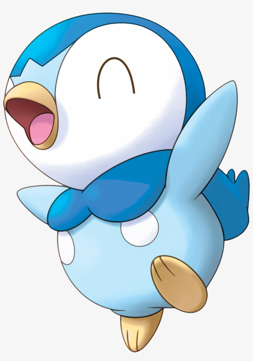 Chimchar Piplup Turtwig - Single Pokemon Images With Name Transparent ...