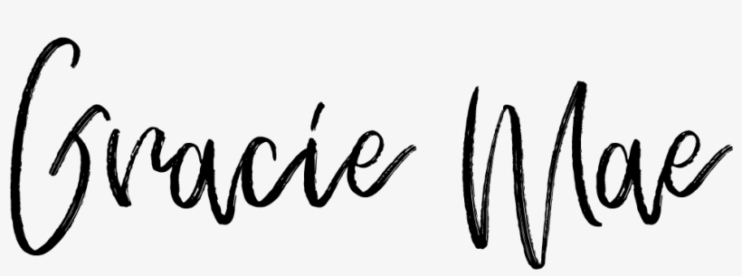 Gracie Mae - Calligraphy Transparent PNG - 1000x345 - Free Download on ...