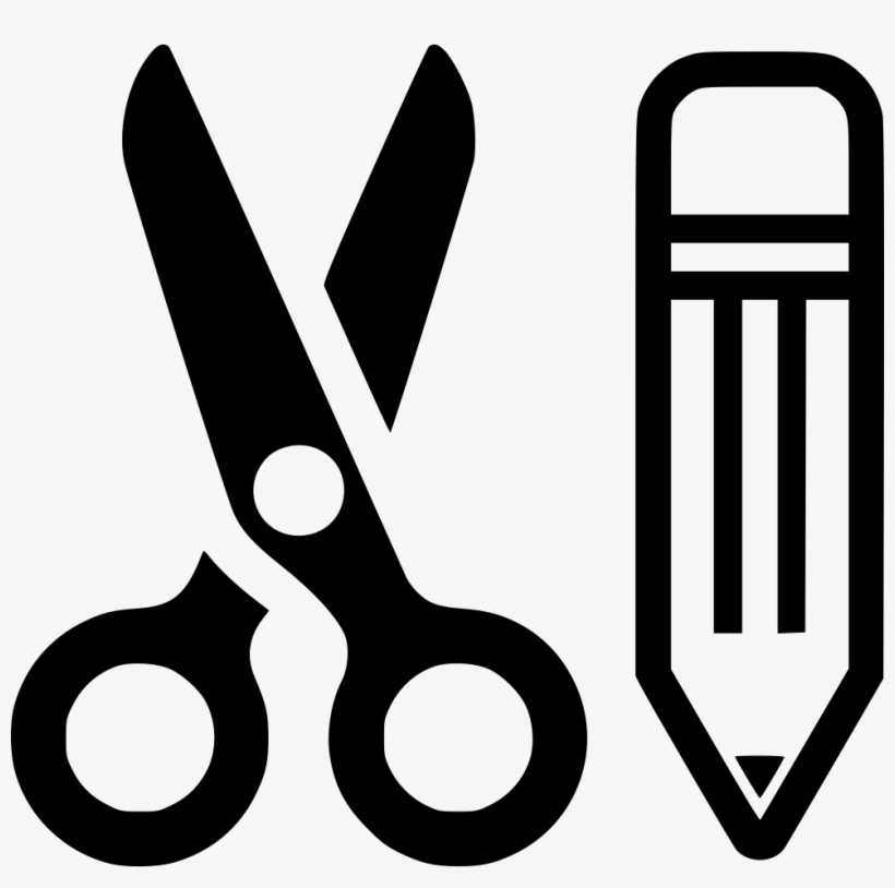 Scissors And Pencil Png - Arts And Craft Icon Transparent PNG - 980x926 ...