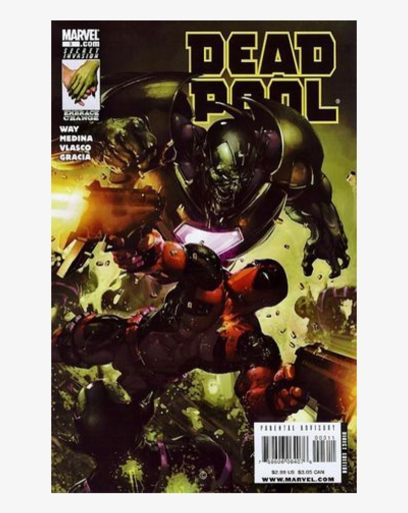 Купете Comics 2008-12 Deadpool - Deadpool Secret Invasion Transparent ...