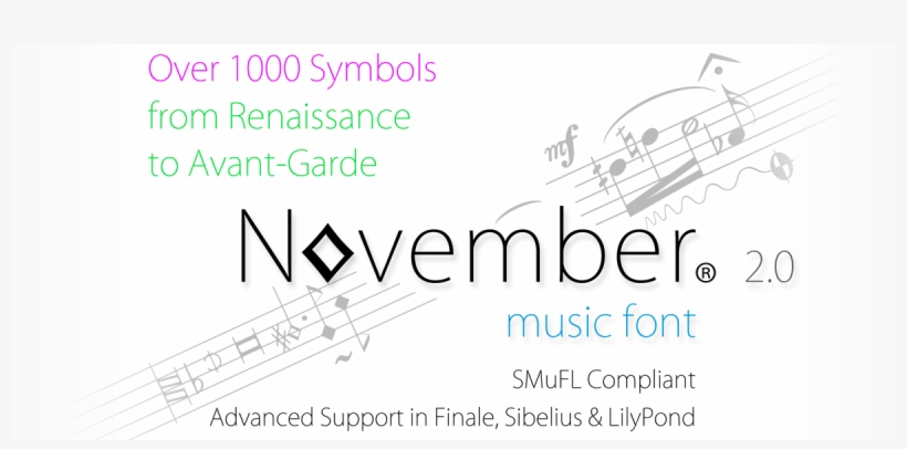 Main3 - Finale Music Font Transparent PNG - 1200x537 - Free Download on ...