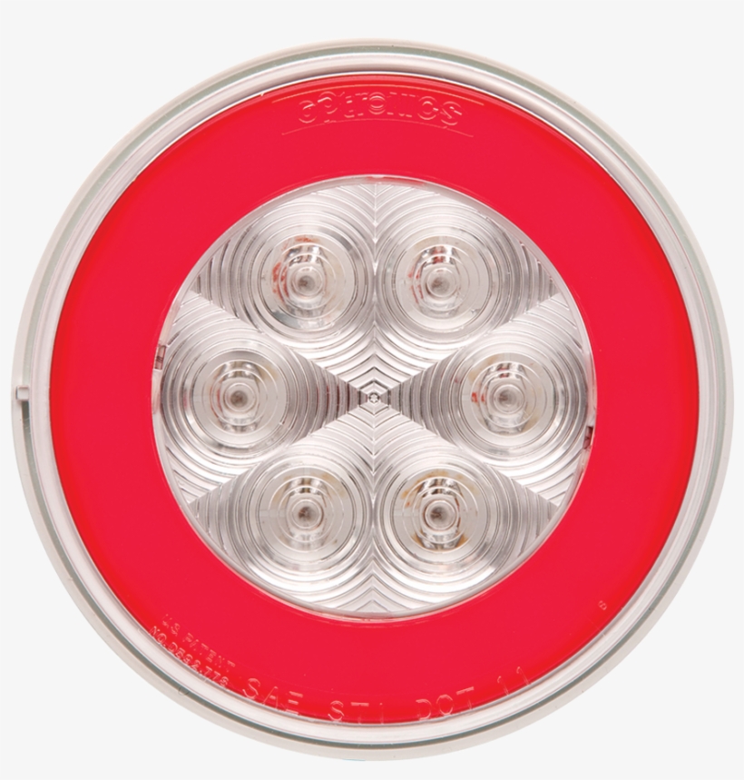 Stl101rcbp Glolight Round Sealed Led Red Stop/turn/tail - Lucidity ...