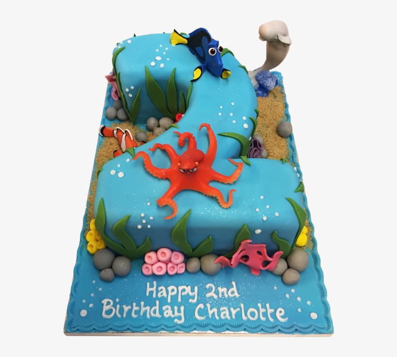 Finding Dory Birthday Cake Qwdq Finding Dory Number - Finding Dory ...