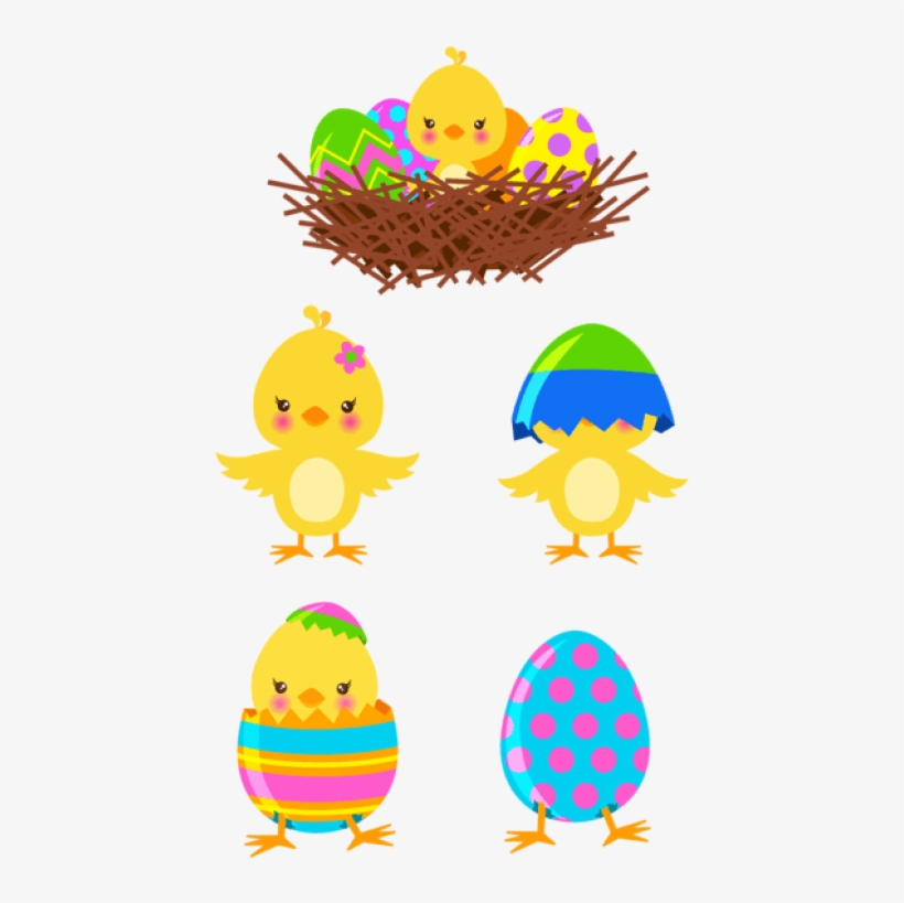 Download Free Png Download Easter Chicks Set Png Images Background ...