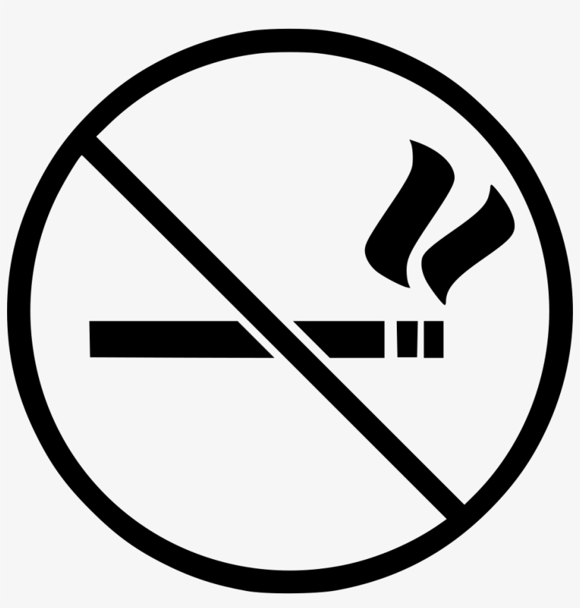 Quit Smoking Sign Black And White