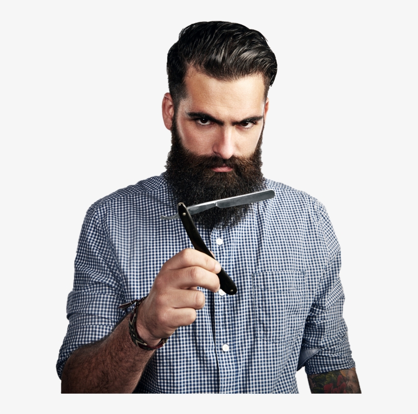 Mens Grooming - Hair Growth By Razor Increase Transparent PNG - 603x733 ...