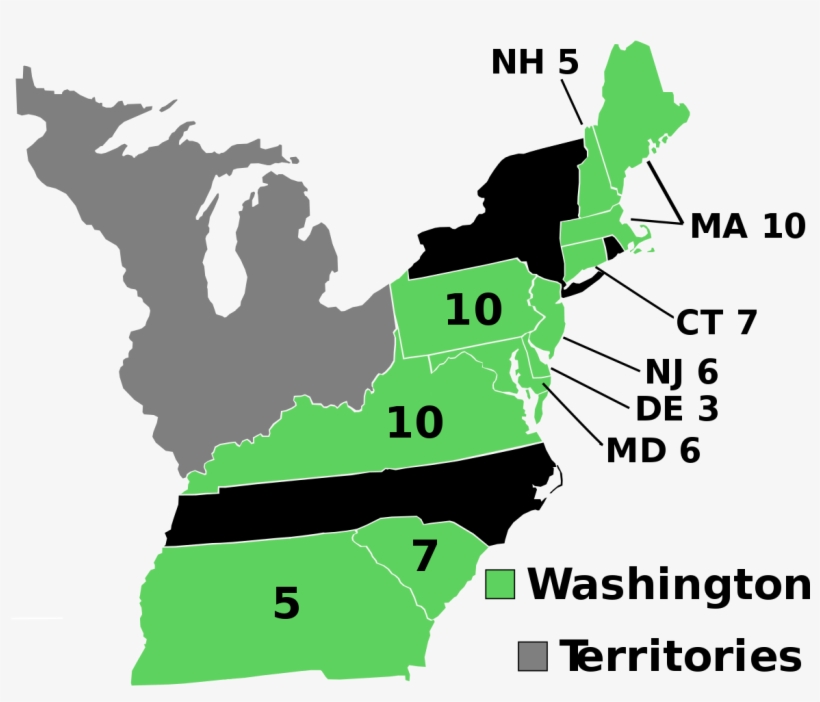 Elecciones Presidenciales De Estados Unidos De 1788-1789 - George ...