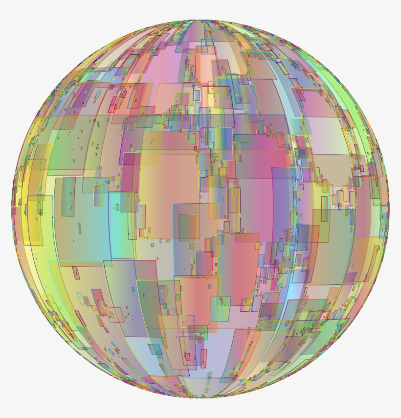 Squares Sphere - Circle Transparent PNG - 774x774 - Free Download on ...