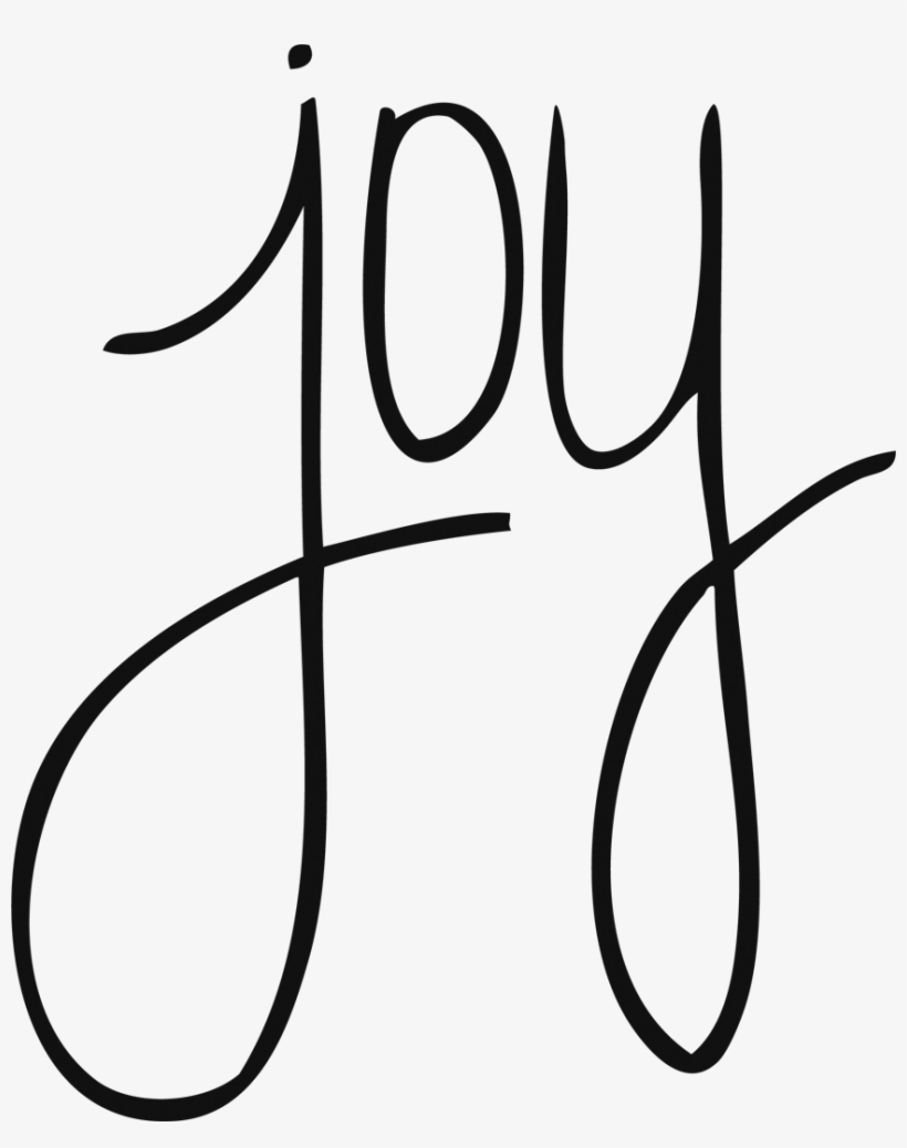 Live After The Manner Of Joy - Png The Word Joy Transparent PNG ...