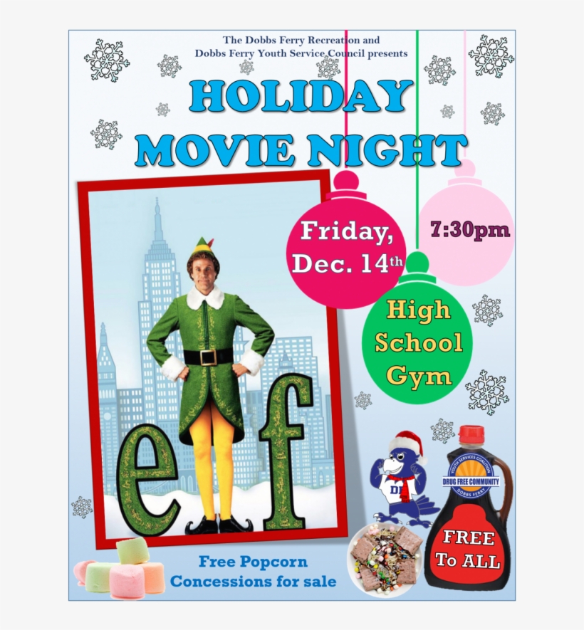 Download Elf - Will Ferrell Elf Poster - HD Transparent PNG - NicePNG.com