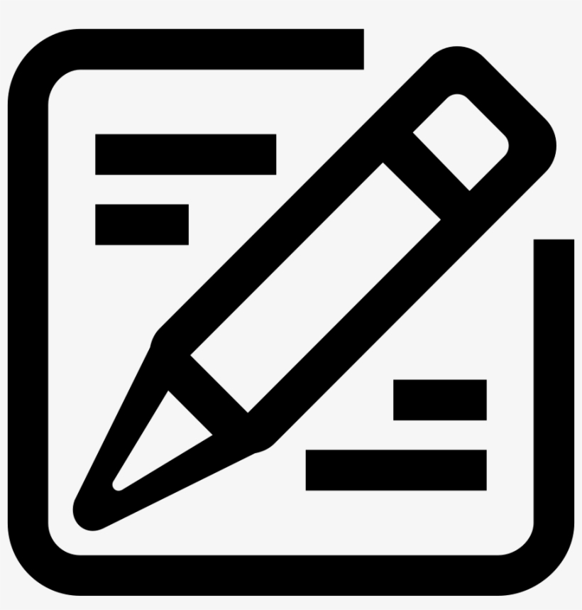 Png File Svg - Blue Write Icon Transparent PNG - 888x887 - Free ...