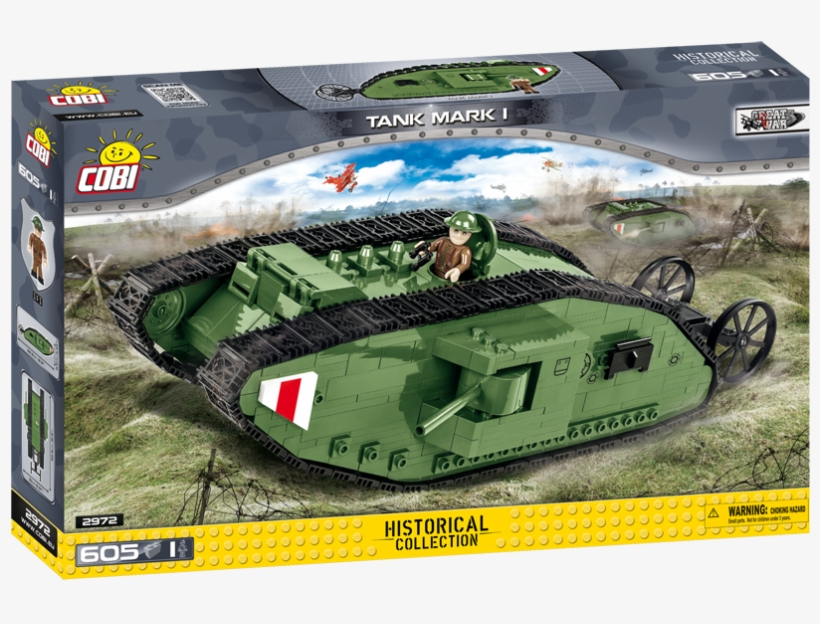 Cobi Ww1 - Cobi Tank Mark 1 Transparent PNG - 845x624 - Free Download ...
