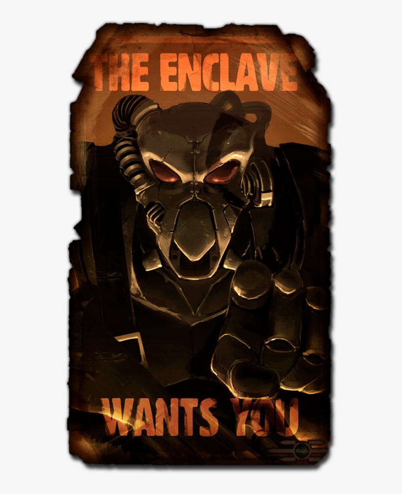 Enclave Want You Fallout Transparent PNG - 625x988 - Free Download on ...