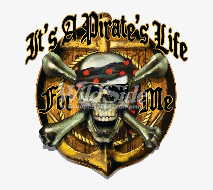It's A Pirate's Life For Me - Poster Transparent PNG - 675x675 - Free ...
