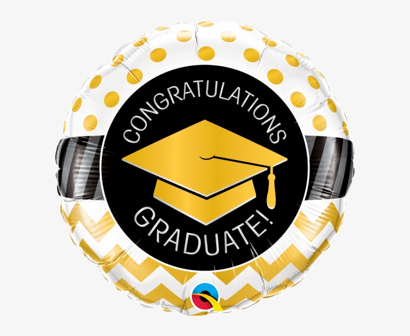 Congratulation Graduate Mylar Balloon - Balloon Transparent PNG ...