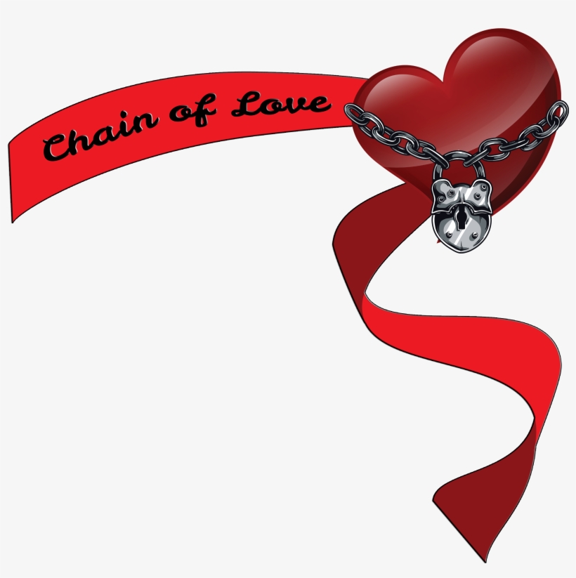Take A Chance Chain Of Love Banner Logo - Chain Of Love Transparent PNG ...