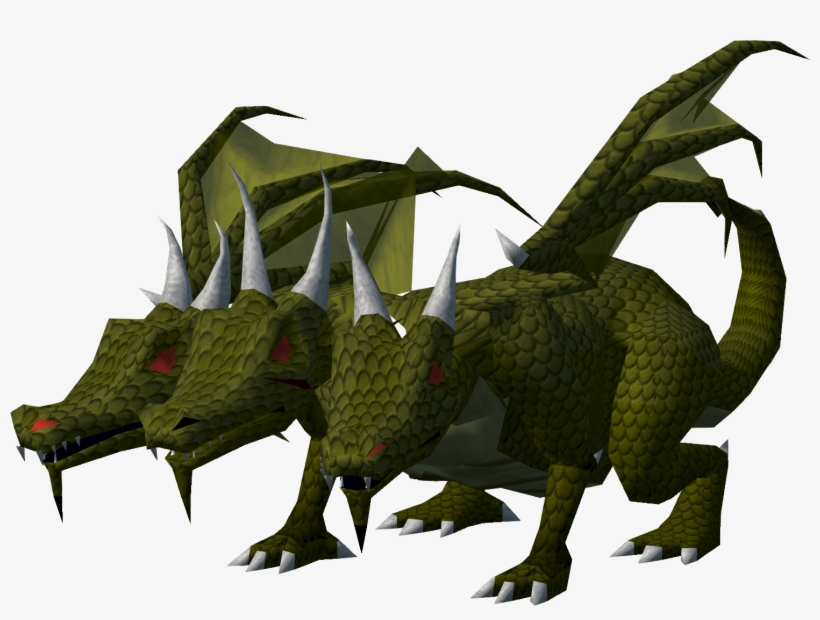 Green Three Headed Dragon Transparent PNG - 1200x850 - Free Download on ...