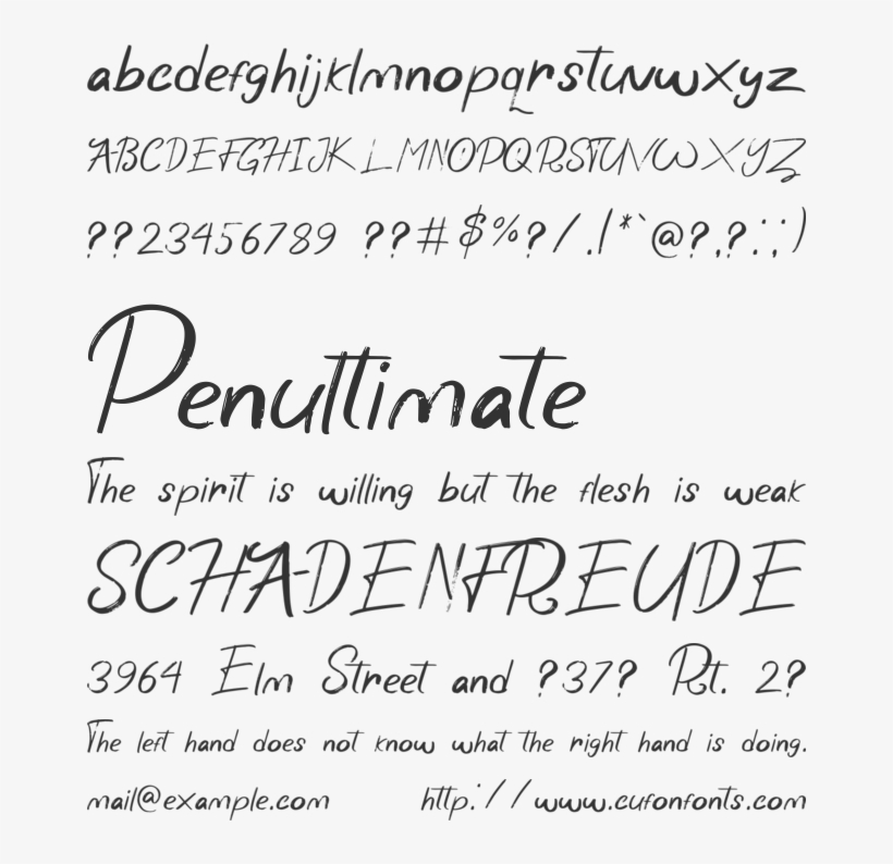 Download Wonder Scribble Font Preview - Handwriting - HD Transparent PNG - NicePNG.com