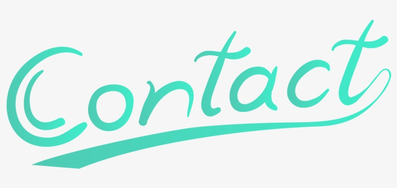 Contact Me - Calligraphy Transparent PNG - 900x600 - Free Download on ...