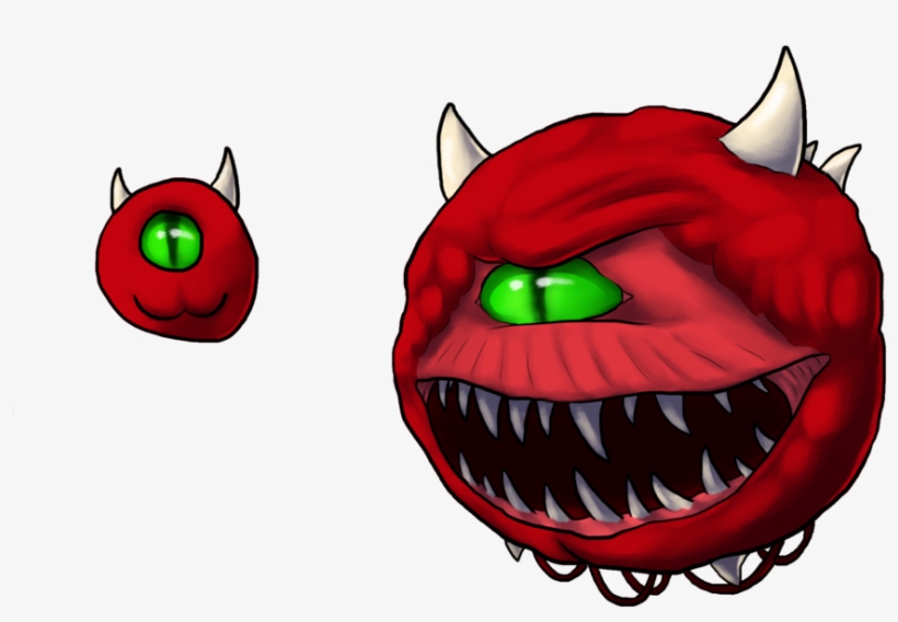 3460386 - Cacodemon Transparent Transparent PNG - 1024x644 - Free ...