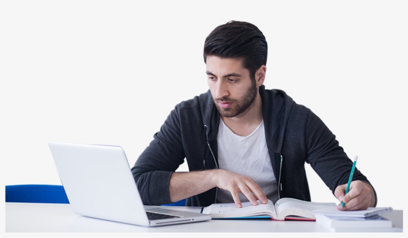 Download Student Studying Png - Person Study Png - HD Transparent PNG ...