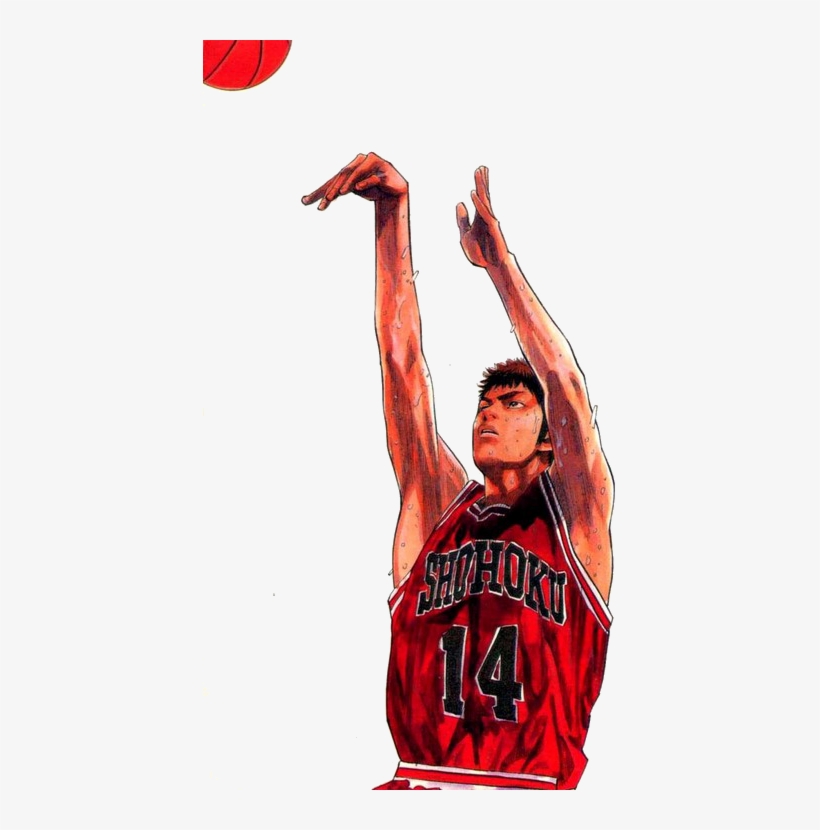 Slam Dunk - Slam Dunk Hisashi Mitsui Transparent PNG - 414x750 - Free ...