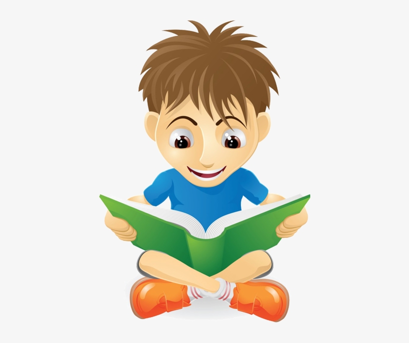 Boy Reading Clipart Free Transparent PNG - 423x614 - Free Download on ...