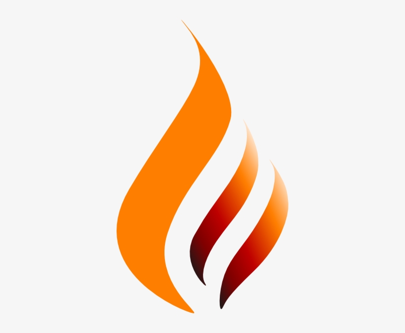 Orange Red Orange Logo Flame Clip Art At Clker Transparent PNG ...