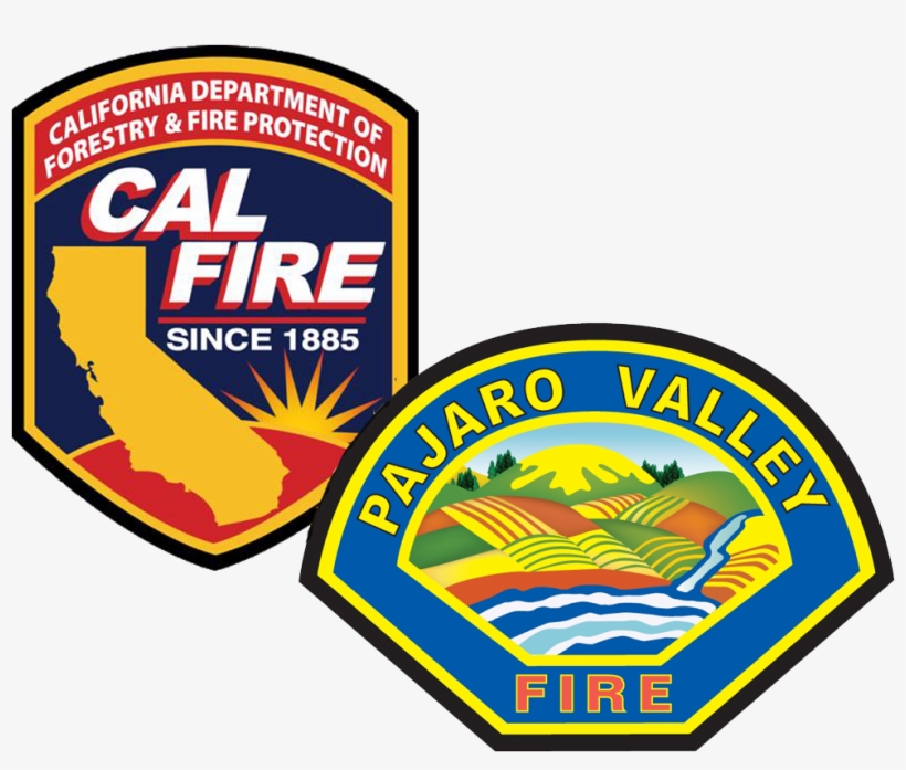 Pajaro Valley Fire Department And Cal Fire Duel Logo - Cal Fire Logo ...