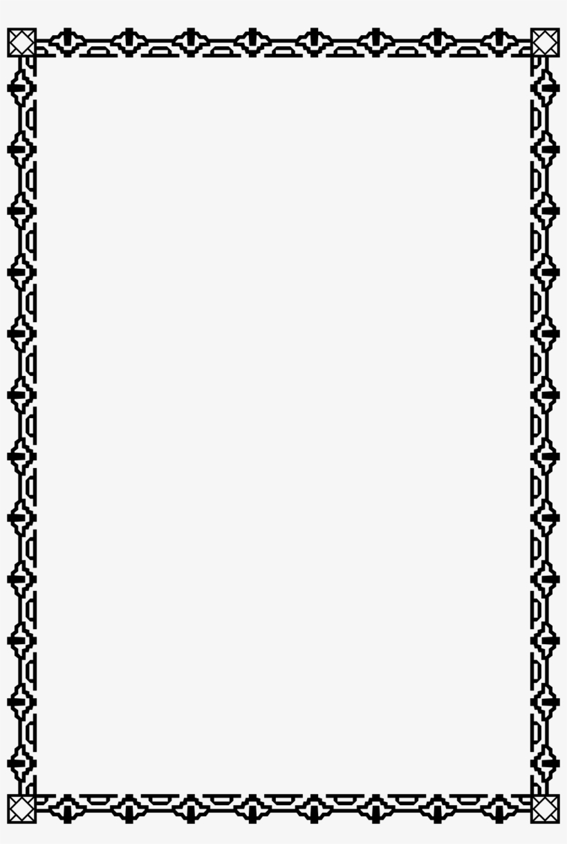 Download Big Image - Border Png A4 - HD Transparent PNG - NicePNG.com