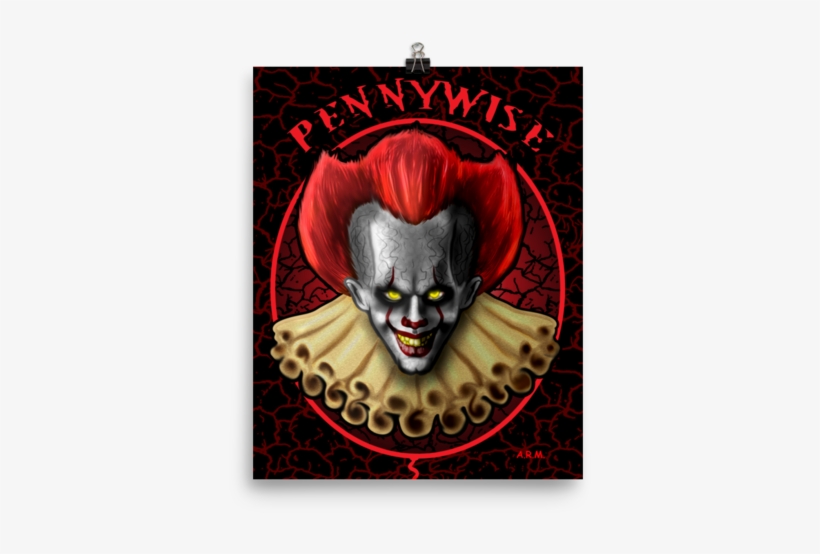 Pennywise Deluxe Print - Skull Transparent PNG - 690x690 - Free ...