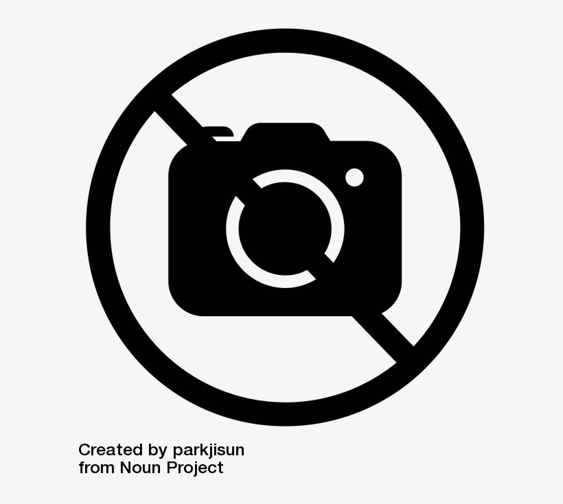 No Cameras Allowed - Keep Out Sign Transparent PNG - 700x700 - Free ...