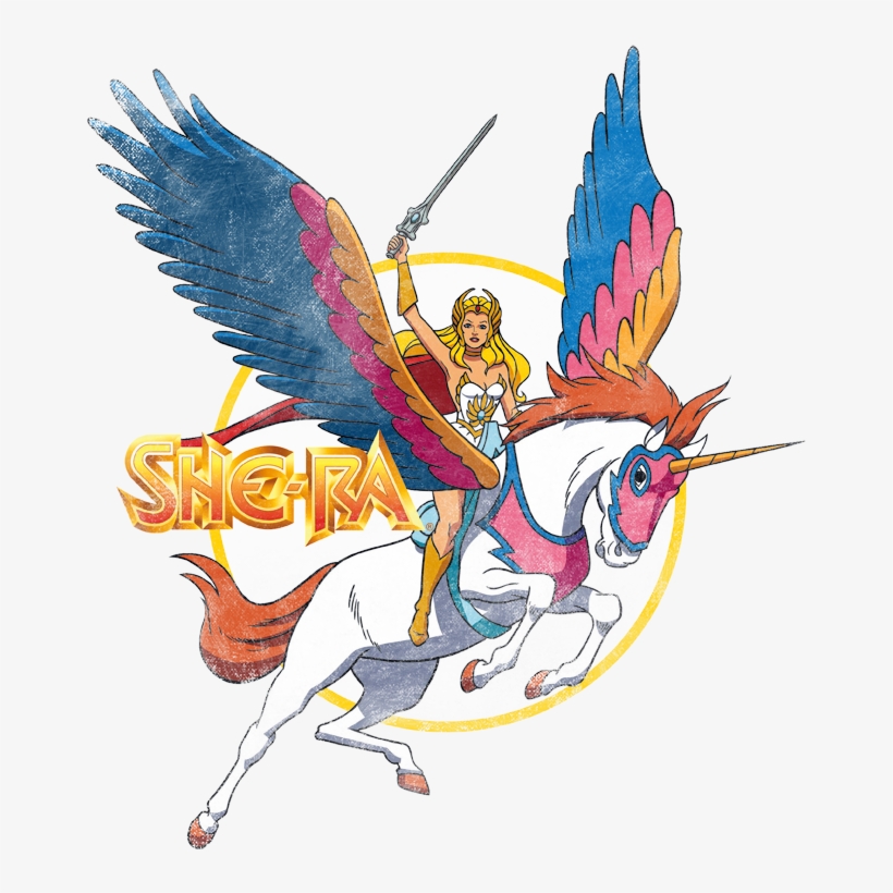 She Ra And Swiftwind Juniors T-shirt - She Ra Princess Of Power 1985 ...