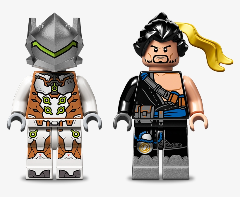 Lego® 75971 Overwatch® - Lego Hanzo Vs Genji Transparent PNG - 843x656 ...