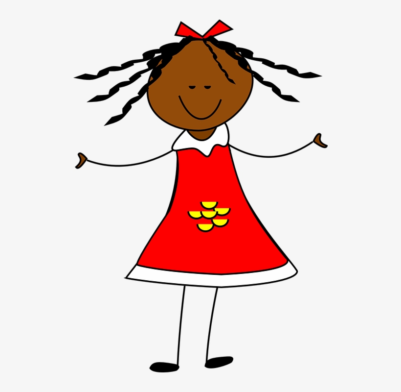 Clip Art Dress Red