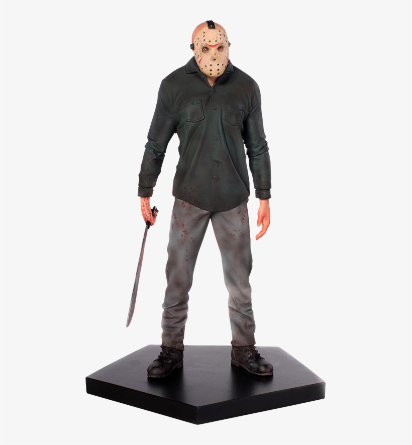 Iron Studios Jason Statue - Jason Voorhees Transparent PNG - 480x805 ...