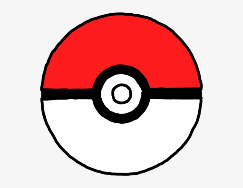 Drawn Pokeball Event - Pokemon Ball White Background Transparent PNG ...