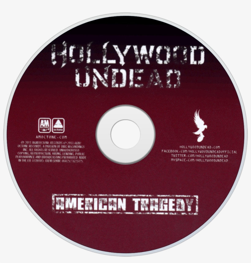 Hollywood Undead American Tragedy Cd Disc Image - Hollywood Undead ...