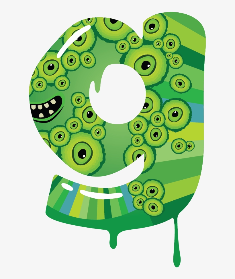 Letter Alphabet G Monster Clip Art - Alphabet Letters Clip Art ...