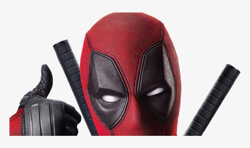 Reflections On 100 Minutes - Deadpool Mask Transparent PNG - 774x406 ...