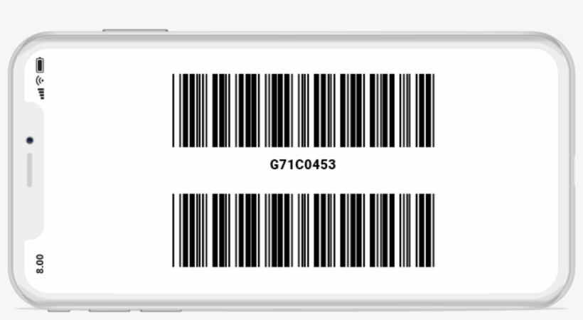 Human-readable Barcode Text - Barcode Transparent PNG - 1560x718 - Free ...