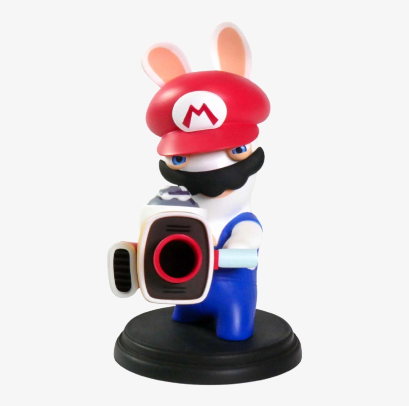 Rabbid Mario - Mario Rabbids Figurine Transparent PNG - 1060x1040 ...